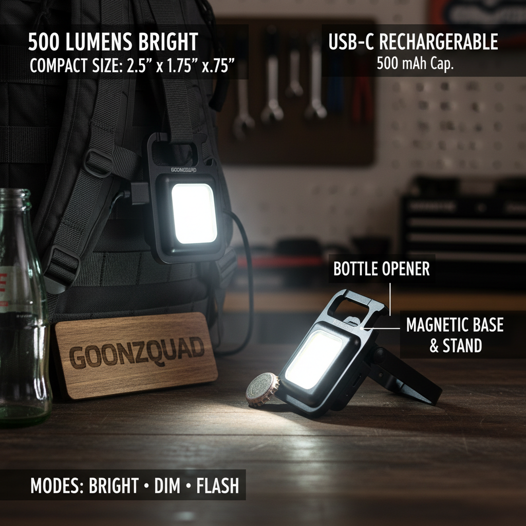 Mini 3-1 Flashlight Keychain – goonzquad